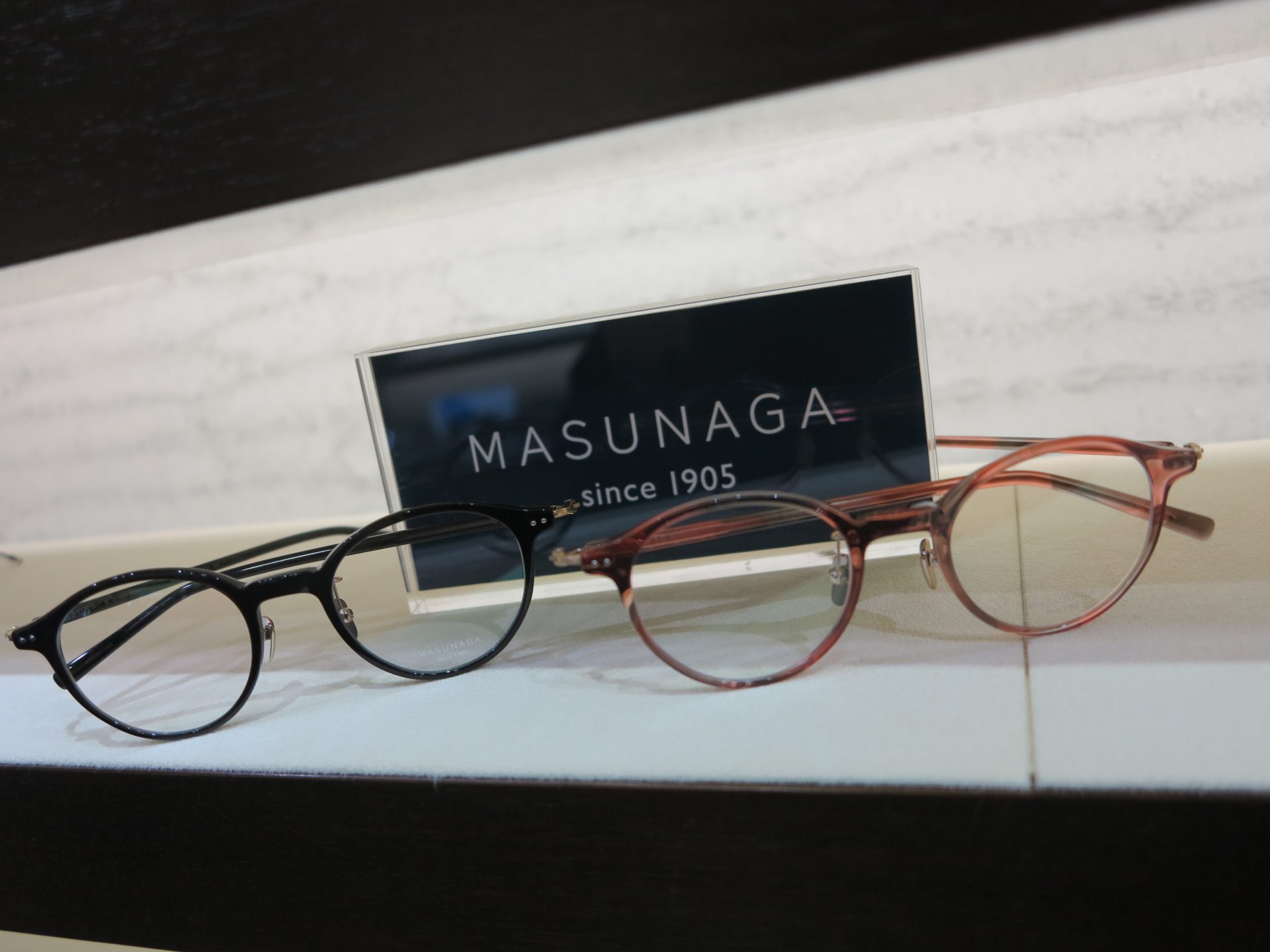 MASUNAGA 新作 | private - 名古屋栄の海外ブランドメガネ・サングラス専門店
