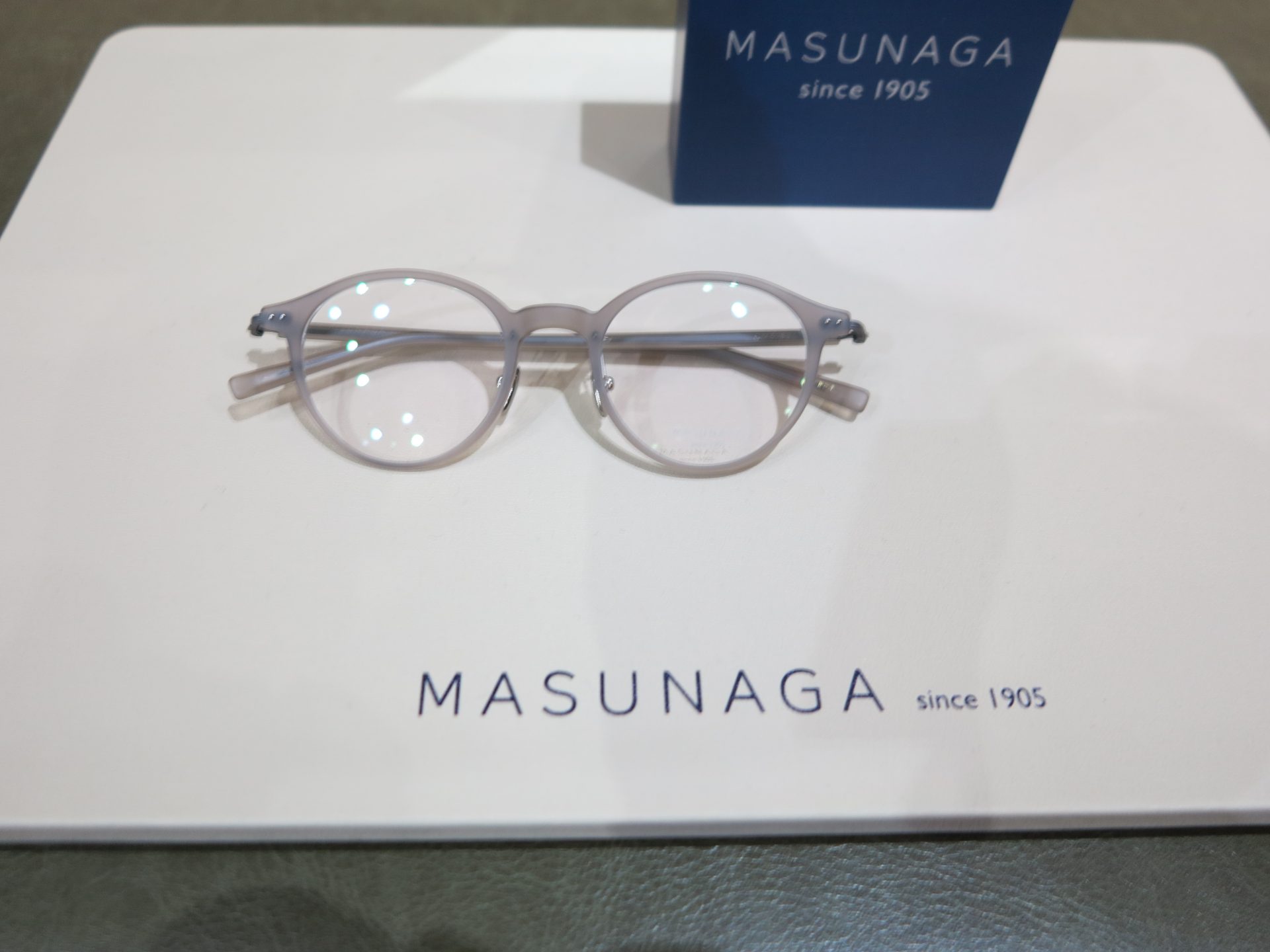MASUNAGA 新作 | private - 名古屋栄の海外ブランドメガネ・サングラス専門店