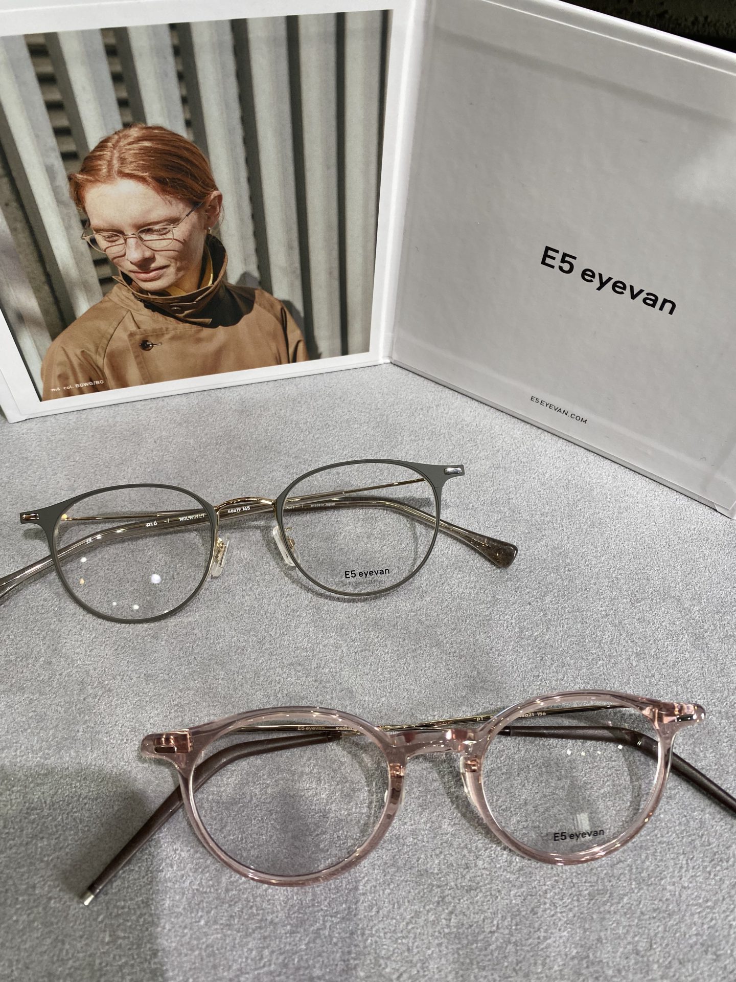 E5 eyevan | private - 名古屋栄の海外ブランドメガネ・サングラス専門店